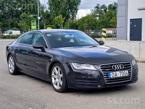 Black Audi A7 Sportback 2011 in Riga, with an engine capacity of 2.80 L and mileage of 0 thousand km for 8990 €, photo 7 on AUTOMOTO.COM.LV