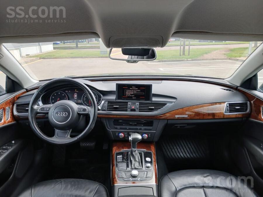 Black Audi A7 Sportback 2011 in Riga, with an engine capacity of 2.80 L and mileage of 0 thousand km for 8990 €, photo 12 on AUTOMOTO.COM.LV