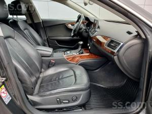 Black Audi A7 Sportback 2011 in Riga, with an engine capacity of 2.80 L and mileage of 0 thousand km for 8990 €, photo 15 on AUTOMOTO.COM.LV