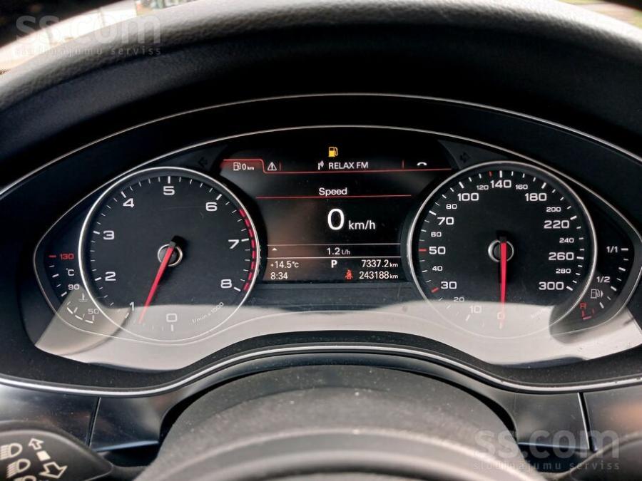 Black Audi A7 Sportback 2011 in Riga, with an engine capacity of 2.80 L and mileage of 0 thousand km for 8990 €, photo 20 on AUTOMOTO.COM.LV