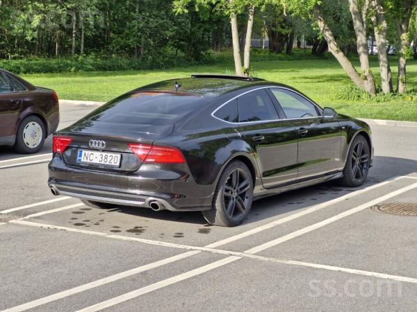 Melns Audi A7 Sportback 2011 Rīga, ar dzinēja tilpumu 3.00 L un nobraukumu 265 tūkst. km par 12900 €, foto 5 vietnē AUTOMOTO.COM.LV