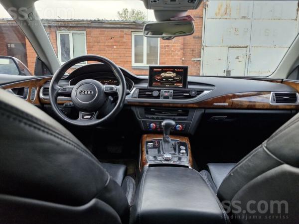 Melns Audi A7 Sportback 2011 Rīga, ar dzinēja tilpumu 3.00 L un nobraukumu 265 tūkst. km par 12900 €, foto 7 vietnē AUTOMOTO.COM.LV