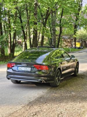Black Audi A7 Sportback 2011 in Riga, with an engine capacity of 3.00 L and mileage of 266 thousand km for 12900 €, photo 27 on AUTOMOTO.COM.LV