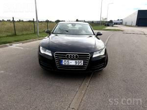 Melns Audi A7 Sportback 2011 Rīga, ar dzinēja tilpumu 3.00 L un nobraukumu 376 tūkst. km par 12450 €, foto 3 vietnē AUTOMOTO.COM.LV