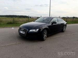 Melns Audi A7 Sportback 2011 Rīga, ar dzinēja tilpumu 3.00 L un nobraukumu 376 tūkst. km par 12450 €, foto 4 vietnē AUTOMOTO.COM.LV