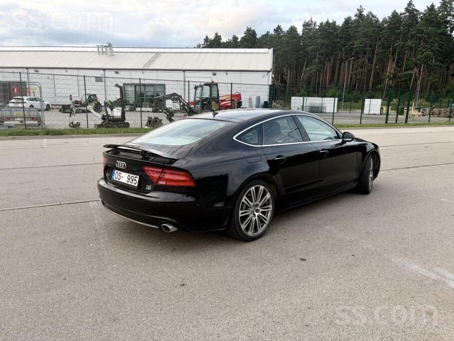 Melns Audi A7 Sportback 2011 Rīga, ar dzinēja tilpumu 3.00 L un nobraukumu 376 tūkst. km par 12450 €, foto 8 vietnē AUTOMOTO.COM.LV