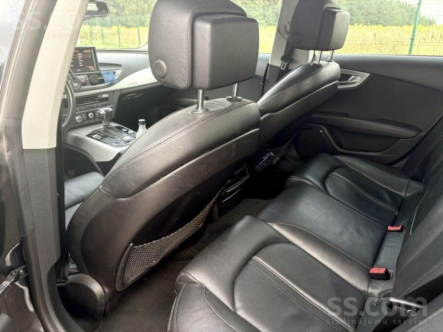 Melns Audi A7 Sportback 2011 Rīga, ar dzinēja tilpumu 3.00 L un nobraukumu 376 tūkst. km par 12450 €, foto 11 vietnē AUTOMOTO.COM.LV