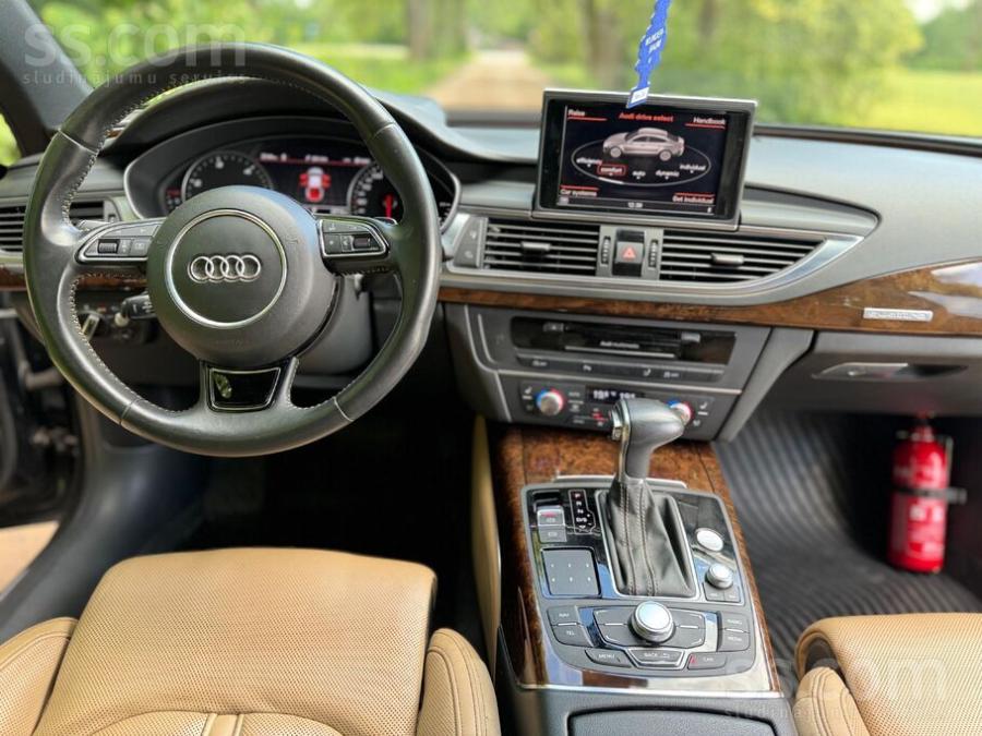 Melns Audi A7 Sportback 2012 Dobele, ar dzinēja tilpumu 3.00 L un nobraukumu 263 tūkst. km par 16500 €, foto 17 vietnē AUTOMOTO.COM.LV