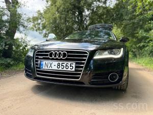 Melns Audi A7 Sportback 2012 Dobele, ar dzinēja tilpumu 3.00 L un nobraukumu 263 tūkst. km par 16500 €, foto 21 vietnē AUTOMOTO.COM.LV