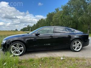 Melns Audi A7 Sportback 2012 Dobele, ar dzinēja tilpumu 3.00 L un nobraukumu 263 tūkst. km par 16500 €, foto 23 vietnē AUTOMOTO.COM.LV