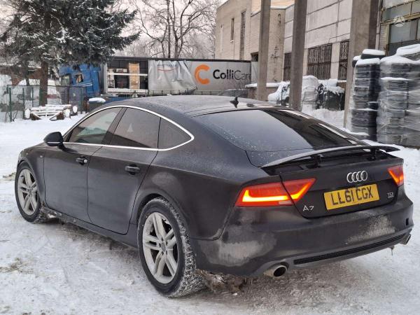 Melns Audi A7 Sportback 2012 Šilutė, ar dzinēja tilpumu 3.00 L un nobraukumu 180 tūkst. km par 5000 €, foto 6 vietnē AUTOMOTO.COM.LV