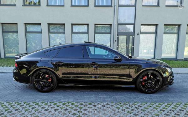 Black Audi A7 Sportback 2012 in Trakai, with an engine capacity of 3.00 L and mileage of 231 thousand km for 11450 €, photo 10 on AUTOMOTO.COM.LV