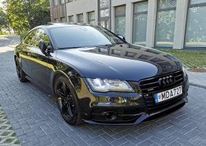 Black Audi A7 Sportback 2012 in Trakai, with an engine capacity of 3.00 L and mileage of 231 thousand km for 11450 €, photo 14 on AUTOMOTO.COM.LV