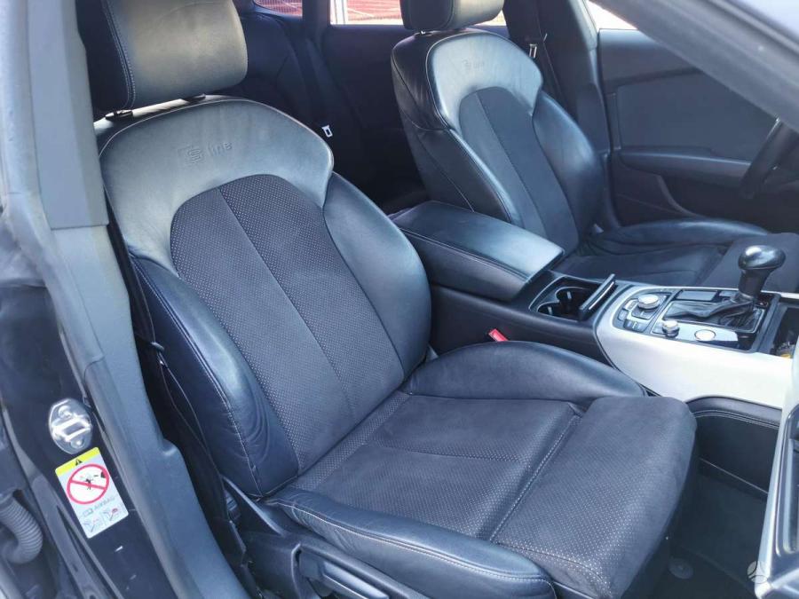 Black Audi A7 Sportback 2012 in Trakai, with an engine capacity of 3.00 L and mileage of 231 thousand km for 11450 €, photo 20 on AUTOMOTO.COM.LV