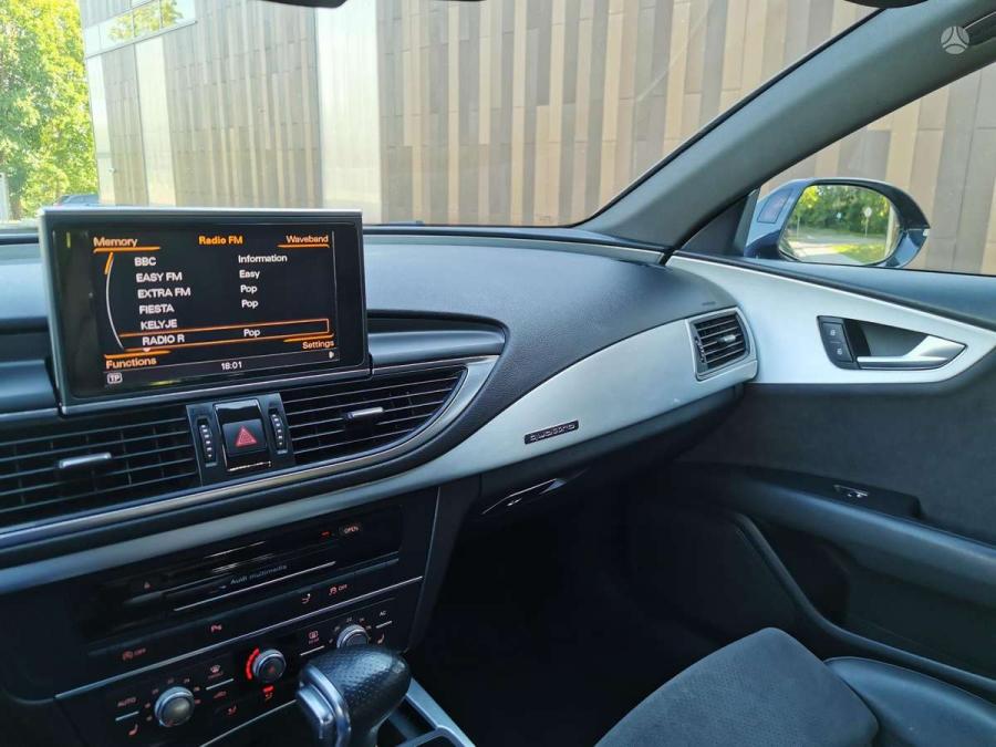 Black Audi A7 Sportback 2012 in Trakai, with an engine capacity of 3.00 L and mileage of 231 thousand km for 11450 €, photo 30 on AUTOMOTO.COM.LV