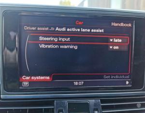 Black Audi A7 Sportback 2012 in Trakai, with an engine capacity of 3.00 L and mileage of 231 thousand km for 11450 €, photo 35 on AUTOMOTO.COM.LV