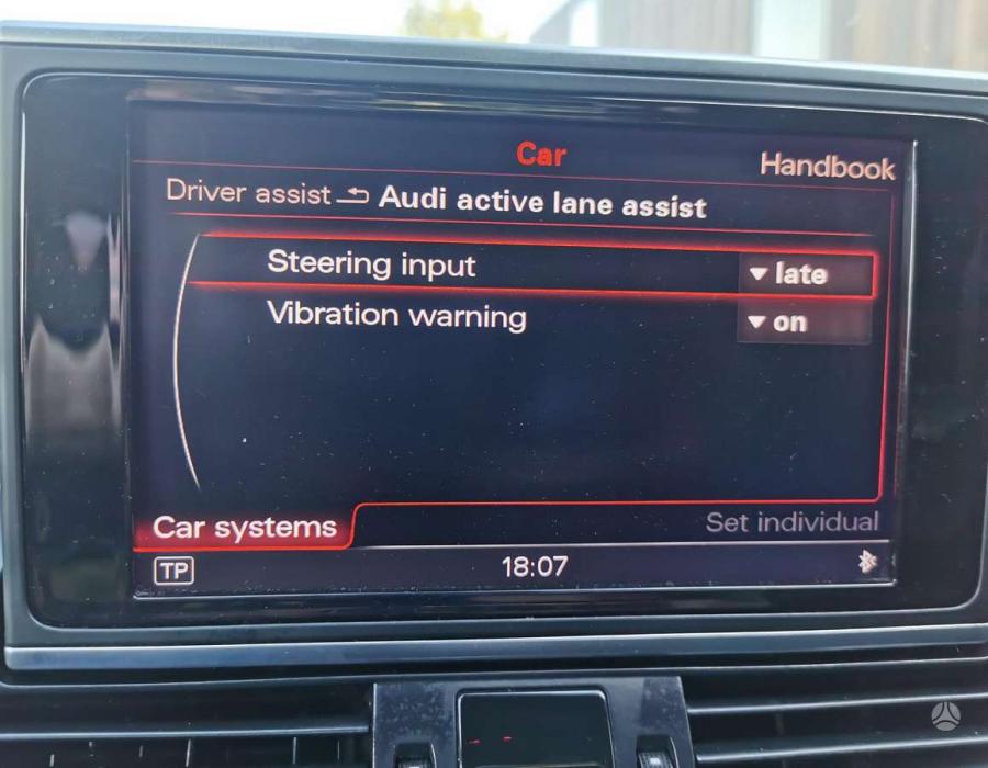 Black Audi A7 Sportback 2012 in Trakai, with an engine capacity of 3.00 L and mileage of 231 thousand km for 11450 €, photo 35 on AUTOMOTO.COM.LV