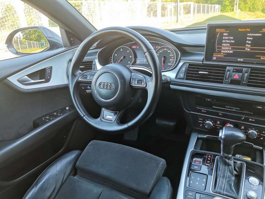 Black Audi A7 Sportback 2012 in Trakai, with an engine capacity of 3.00 L and mileage of 231 thousand km for 11450 €, photo 39 on AUTOMOTO.COM.LV