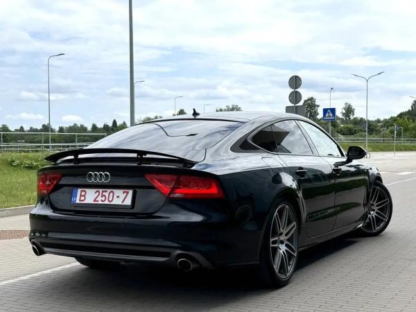 Black Audi A7 Sportback 2012 in Rezekne, with an engine capacity of 3.00 L and mileage of 229 thousand km for 14990 €, photo 5 on AUTOMOTO.COM.LV
