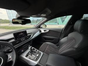Black Audi A7 Sportback 2012 in Rezekne, with an engine capacity of 3.00 L and mileage of 229 thousand km for 14990 €, photo 25 on AUTOMOTO.COM.LV