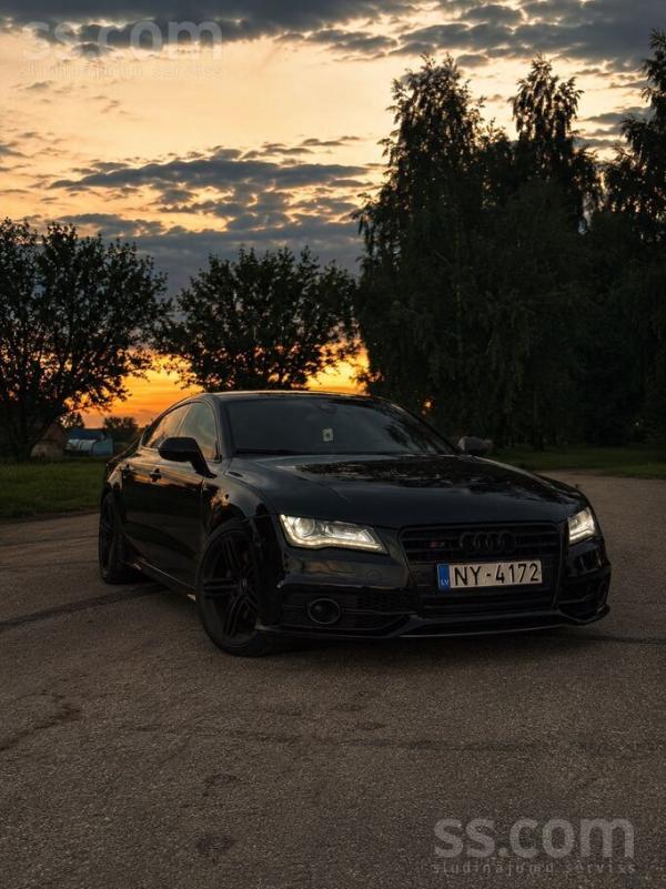 Ауди А7 Спортбек 2012 в Елгава на AUTOMOTO.COM.LV Черный Ауди А7 Спортбек 2012 в Елгава, объемом двигателя 3.00 л и пробегом 327 тыс. км за 11500 €, фото 1 на AUTOMOTO.COM.LV