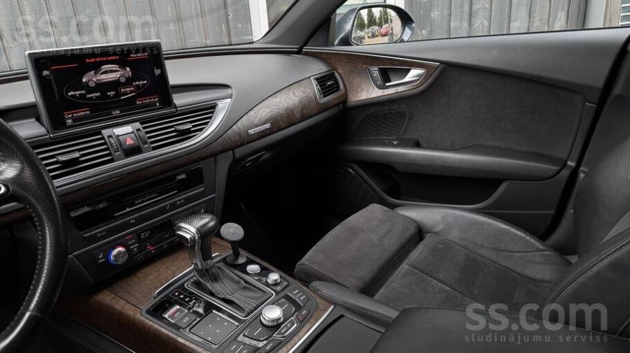 Melns Audi A7 Sportback 2012 Rīga, ar dzinēja tilpumu 3.00 L un nobraukumu 250 tūkst. km par 11500 €, foto 15 vietnē AUTOMOTO.COM.LV
