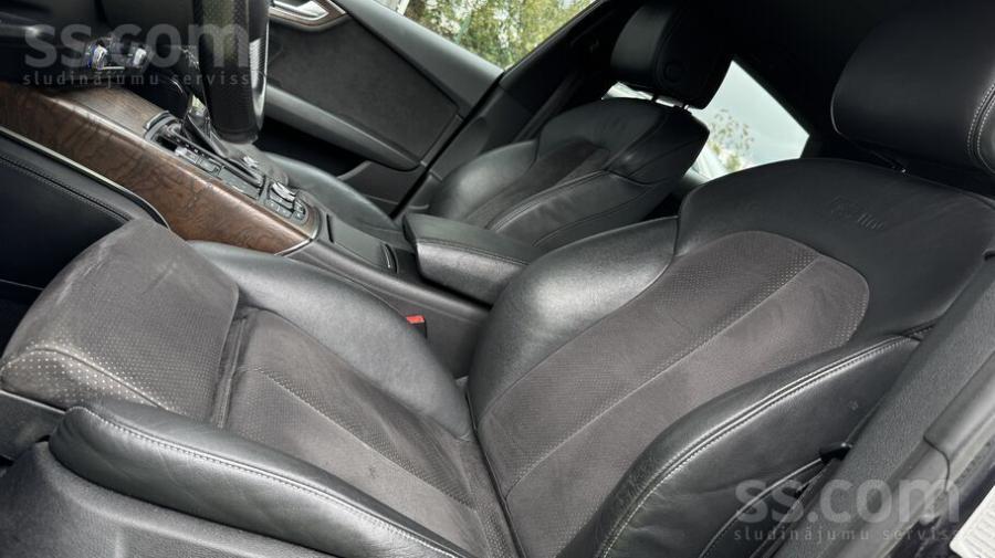 Melns Audi A7 Sportback 2012 Rīga, ar dzinēja tilpumu 3.00 L un nobraukumu 250 tūkst. km par 11500 €, foto 17 vietnē AUTOMOTO.COM.LV