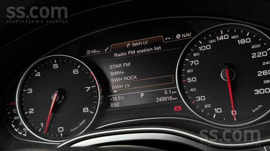 Melns Audi A7 Sportback 2012 Rīga, ar dzinēja tilpumu 3.00 L un nobraukumu 250 tūkst. km par 11500 €, foto 29 vietnē AUTOMOTO.COM.LV