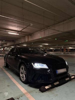 Black Audi A7 Sportback 2013 in Kaunas, with an engine capacity of 2.97 L and mileage of 258 thousand km for 14000 €, photo 2 on AUTOMOTO.COM.LV