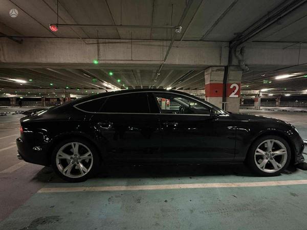 Melns Audi A7 Sportback 2013 Kauņa, ar dzinēja tilpumu 2.97 L un nobraukumu 258 tūkst. km par 14000 €, foto 3 vietnē AUTOMOTO.COM.LV