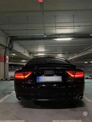 Black Audi A7 Sportback 2013 in Kaunas, with an engine capacity of 2.97 L and mileage of 258 thousand km for 14000 €, photo 6 on AUTOMOTO.COM.LV