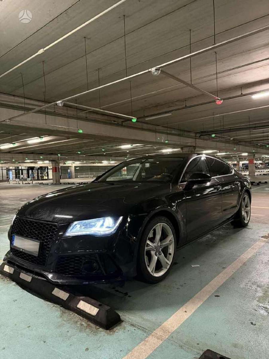 Black Audi A7 Sportback 2013 in Kaunas, with an engine capacity of 2.97 L and mileage of 258 thousand km for 14000 €, photo 9 on AUTOMOTO.COM.LV