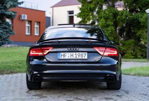 Black Audi A7 Sportback 2013 in Vilnius, with an engine capacity of 3.00 L and mileage of 241 thousand km for 16950 €, photo 9 on AUTOMOTO.COM.LV
