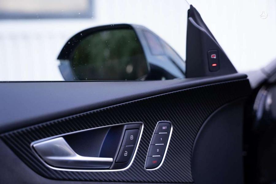 Black Audi A7 Sportback 2013 in Vilnius, with an engine capacity of 3.00 L and mileage of 241 thousand km for 16950 €, photo 21 on AUTOMOTO.COM.LV