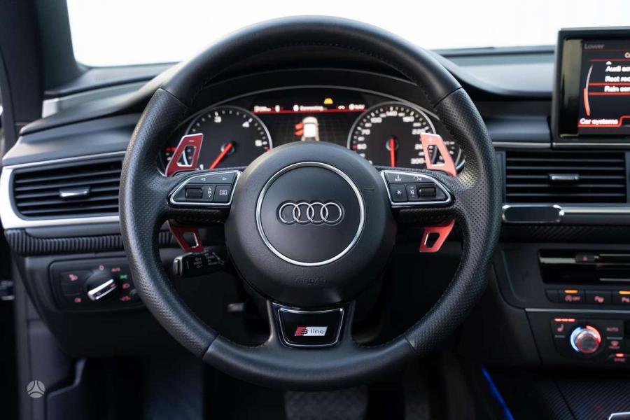 Black Audi A7 Sportback 2013 in Vilnius, with an engine capacity of 3.00 L and mileage of 241 thousand km for 16950 €, photo 25 on AUTOMOTO.COM.LV