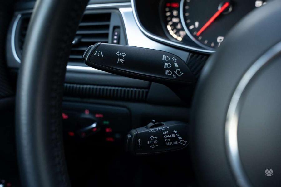 Black Audi A7 Sportback 2013 in Vilnius, with an engine capacity of 3.00 L and mileage of 241 thousand km for 16950 €, photo 27 on AUTOMOTO.COM.LV