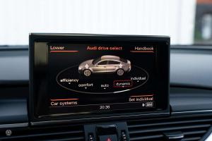 Black Audi A7 Sportback 2013 in Vilnius, with an engine capacity of 3.00 L and mileage of 241 thousand km for 16950 €, photo 33 on AUTOMOTO.COM.LV