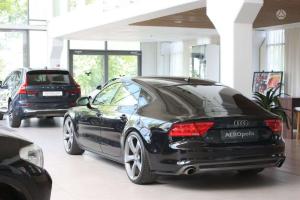 Melns Audi A7 Sportback 2013 Viļņa, ar dzinēja tilpumu 3.00 L un nobraukumu 260 tūkst. km par 13000 €, foto 3 vietnē AUTOMOTO.COM.LV