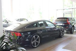Melns Audi A7 Sportback 2013 Viļņa, ar dzinēja tilpumu 3.00 L un nobraukumu 260 tūkst. km par 13000 €, foto 5 vietnē AUTOMOTO.COM.LV