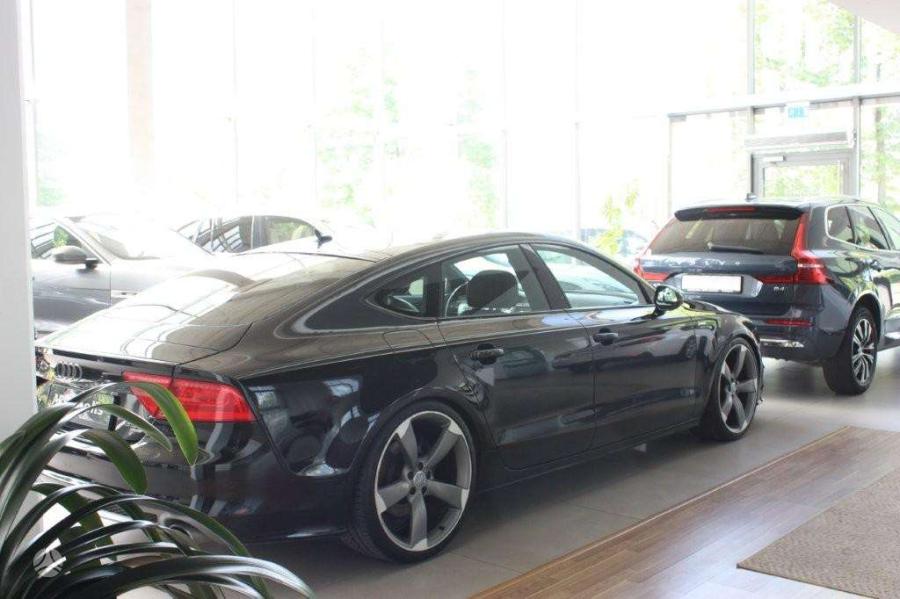 Melns Audi A7 Sportback 2013 Viļņa, ar dzinēja tilpumu 3.00 L un nobraukumu 260 tūkst. km par 13000 €, foto 5 vietnē AUTOMOTO.COM.LV