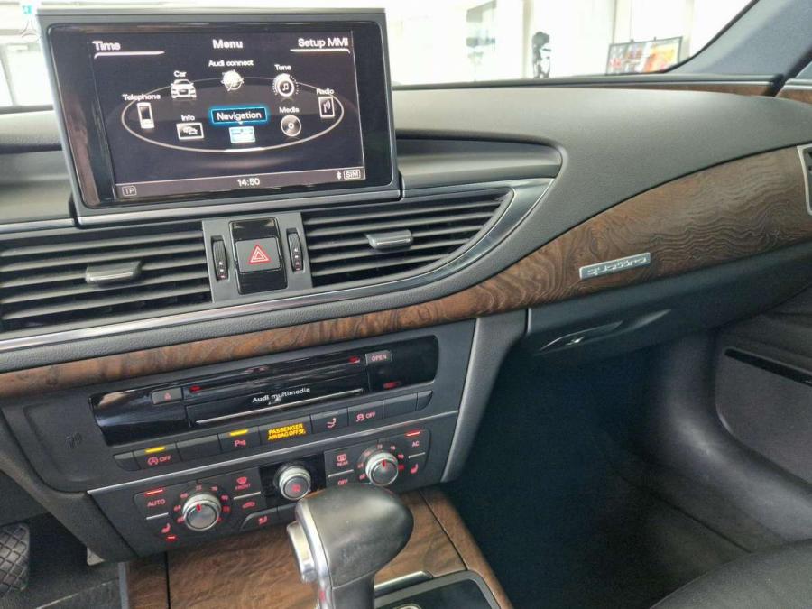 Melns Audi A7 Sportback 2013 Viļņa, ar dzinēja tilpumu 3.00 L un nobraukumu 260 tūkst. km par 13000 €, foto 16 vietnē AUTOMOTO.COM.LV