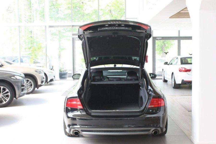 Melns Audi A7 Sportback 2013 Viļņa, ar dzinēja tilpumu 3.00 L un nobraukumu 260 tūkst. km par 13000 €, foto 26 vietnē AUTOMOTO.COM.LV