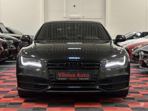 Melns Audi A7 Sportback 2013 Viļņa, ar dzinēja tilpumu 3.00 L un nobraukumu 217 tūkst. km par 12490 €, foto 3 vietnē AUTOMOTO.COM.LV