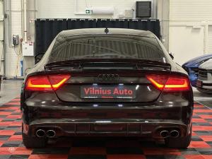 Melns Audi A7 Sportback 2013 Viļņa, ar dzinēja tilpumu 3.00 L un nobraukumu 217 tūkst. km par 12490 €, foto 6 vietnē AUTOMOTO.COM.LV