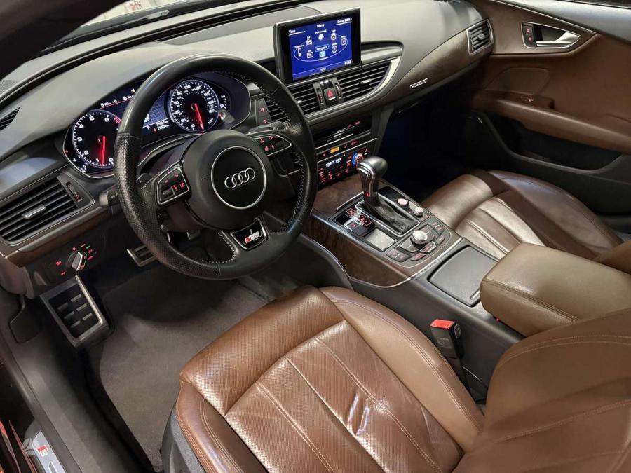 Melns Audi A7 Sportback 2013 Viļņa, ar dzinēja tilpumu 3.00 L un nobraukumu 217 tūkst. km par 12490 €, foto 12 vietnē AUTOMOTO.COM.LV
