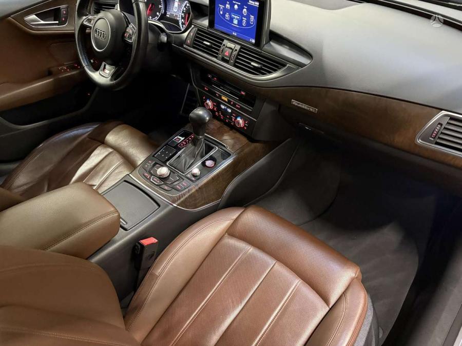Melns Audi A7 Sportback 2013 Viļņa, ar dzinēja tilpumu 3.00 L un nobraukumu 217 tūkst. km par 12490 €, foto 18 vietnē AUTOMOTO.COM.LV