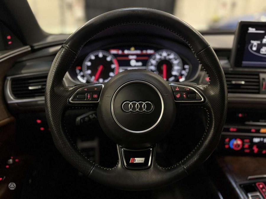 Melns Audi A7 Sportback 2013 Viļņa, ar dzinēja tilpumu 3.00 L un nobraukumu 217 tūkst. km par 12490 €, foto 20 vietnē AUTOMOTO.COM.LV