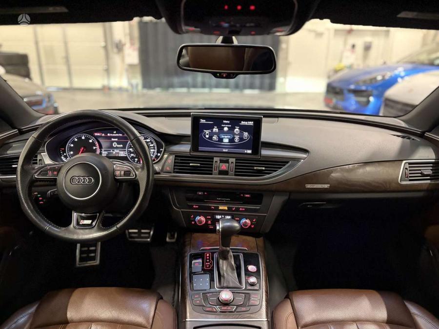 Melns Audi A7 Sportback 2013 Viļņa, ar dzinēja tilpumu 3.00 L un nobraukumu 217 tūkst. km par 12490 €, foto 21 vietnē AUTOMOTO.COM.LV
