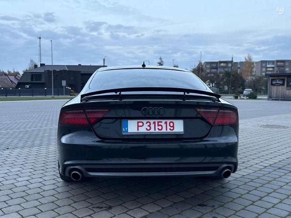 Melns Audi A7 Sportback 2014 Jonava, ar dzinēja tilpumu 3.00 L un nobraukumu 268 tūkst. km par 17000 €, foto 3 vietnē AUTOMOTO.COM.LV
