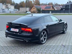 Melns Audi A7 Sportback 2014 Jonava, ar dzinēja tilpumu 3.00 L un nobraukumu 268 tūkst. km par 17000 €, foto 5 vietnē AUTOMOTO.COM.LV